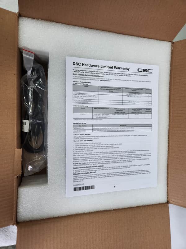 QSC Model CORE 8 FLEX New Open Box | Reverb