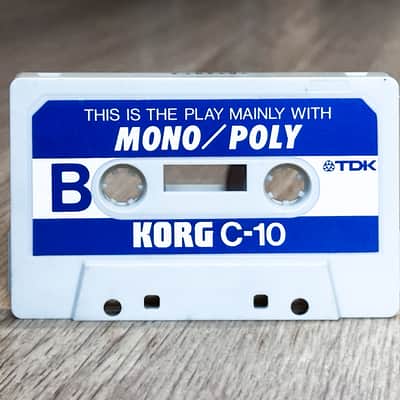 Korg Mono/Poly Original 80s Instruction and Demo Cassette // | Reverb