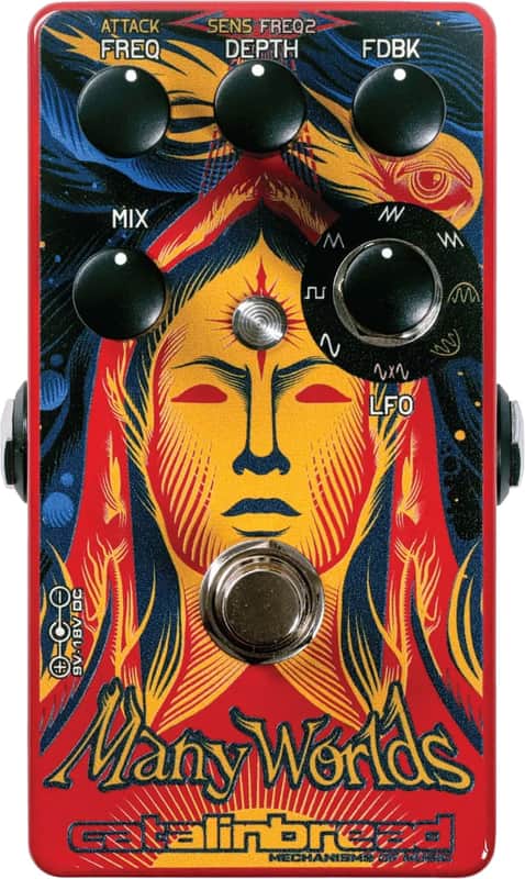 Catalinbread Many Worlds Phaser Effects Pedal | Reverb