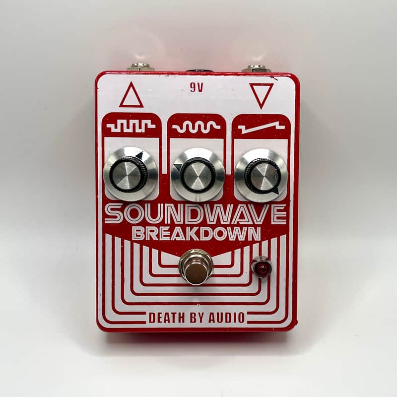 Death By Audio Soundwave Breakdown 2010s - Red | Reverb