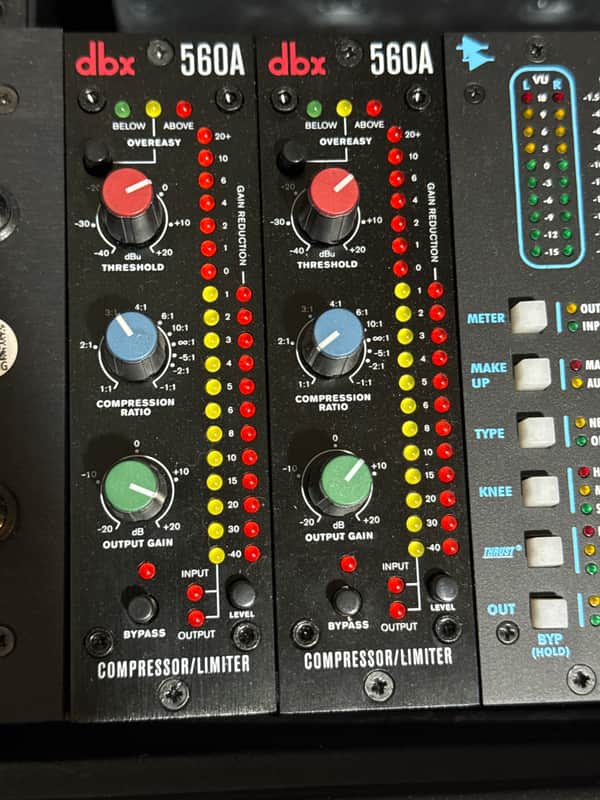dbx 560A 500 Series Compressor / Limiter Module 2010s - Black | Reverb