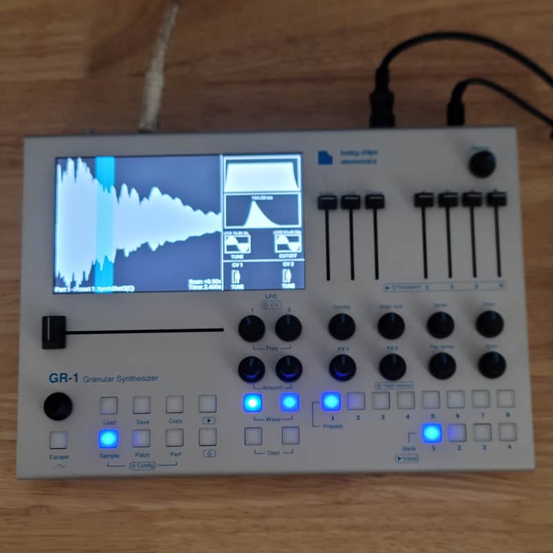 Tasty Chips GR-1 Granular Synthesizer - Silver | Reverb