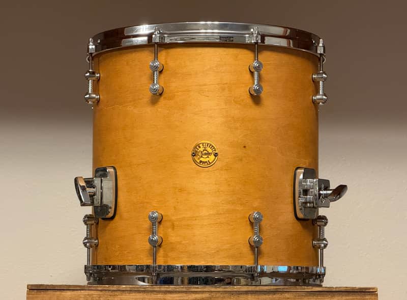 Gretsch 14" New Classic Maple Satin Natural 14x14 Floor Tom | Reverb