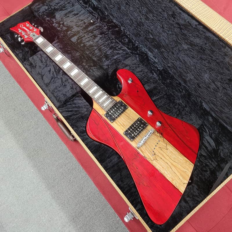 Diamond Hailfire SM with Hardshell Case - Trans Ruby | Reverb