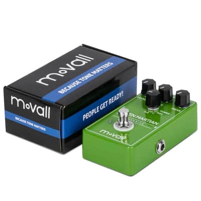 Movall Green Martian Overdrive Guitar Effect Pedal | Reverb