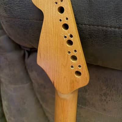 Roasted Stratocaster Neck / Maple Rosewood / 22-Med Jumbo | Reverb