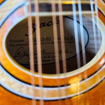 2022 Mike Black A2-Z Mandolin | Reverb