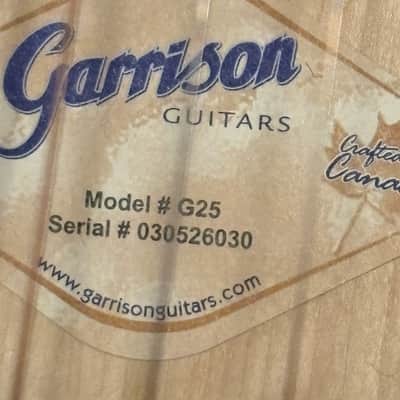 🎸 Garrison G-25 Acoustic Guitar (2003) — Like New / Pro Setup | Reverb