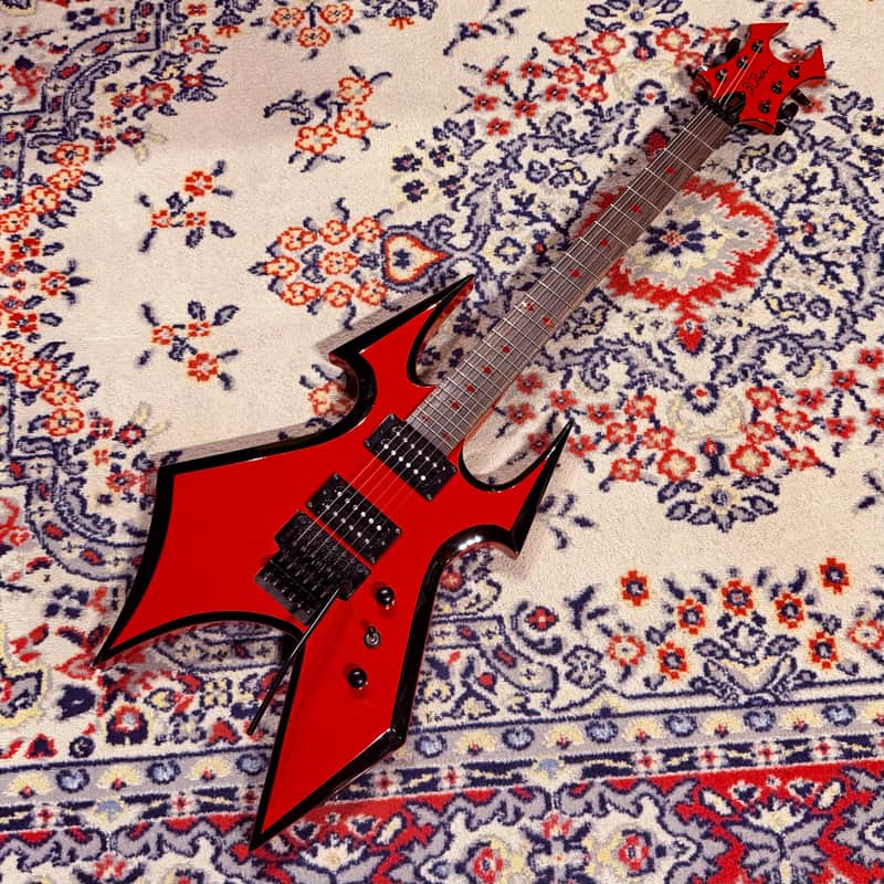 2011 B.C. Rich Warbeast ‘Red Devil’ MK3 - Blood Red w/ Black | Reverb
