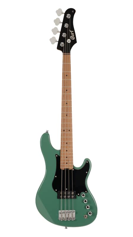 Cort GB-Short Scale | 4-String Electric Bass Guitar, Forest | Reverb