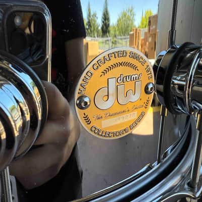 ~RARE!~ Early DW Collector's Cast Steel 6.5x14 Snare Drum | Reverb
