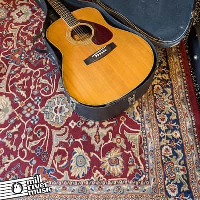 Yamaha FG-580 Acoustic Guitar – Natural – Nippon Gakki Japan | Reverb