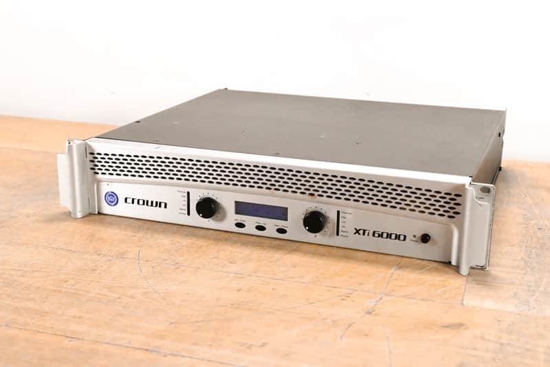 Crown XTi 6000 Stereo Power Amplifier with DSP CG01LJ5 | Reverb