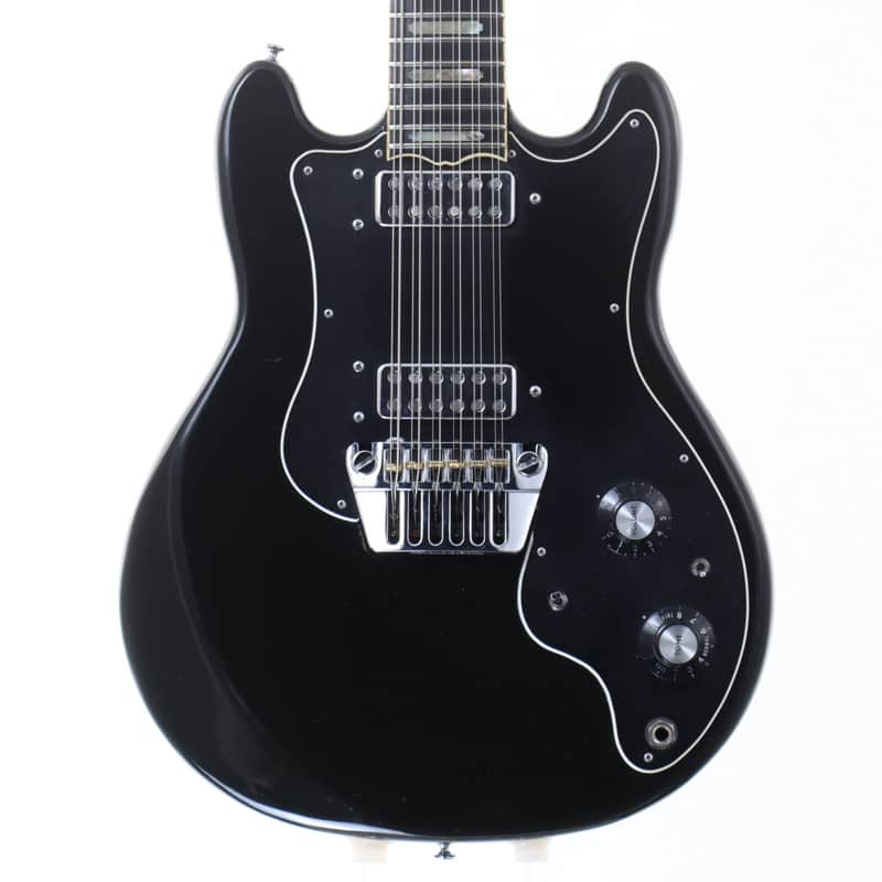 Ovation Preacher Deluxe 12-String 1979 Black [E18456] [12/12] | Reverb
