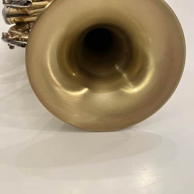 Austin Custom Brass Doubler Pocket Trumpet Satin Brass | Reverb