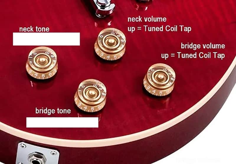 Gibson Les Paul PCB quick connect 2 push pull pots | Reverb UK