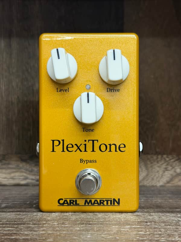Carl Martin PlexiTone With Box Single Channel 2010s - Yellow | Reverb