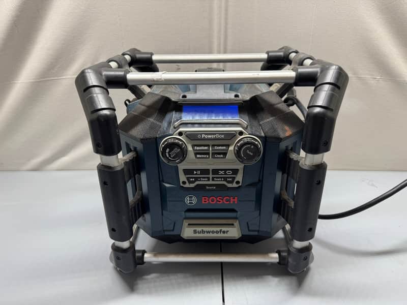 Bosch 18-Volt Lithium-Ion Power Box Jobsite Radio Battery | Reverb