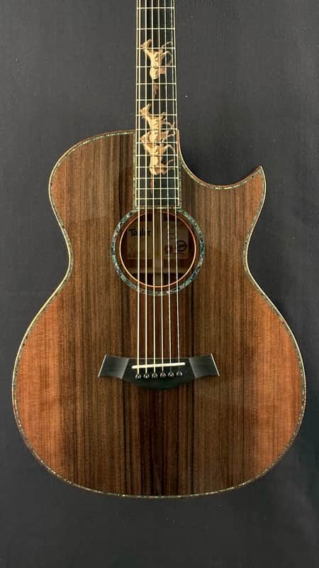 Taylor Custom "B. Taylor" 12-Fret Grand Auditorium in Figured | Reverb