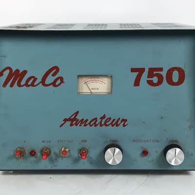 Maco 750 Linear Tube Amplifier Radio | Reverb UK