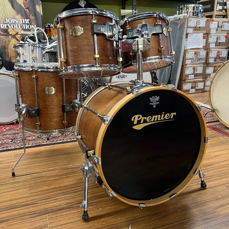 Premier Signia Kit in Dark Walnut 1990s | Reverb