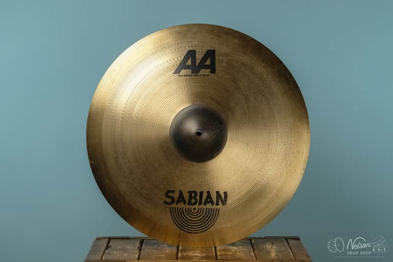 Used Sabian AA Raw Bell Dry Ride - 21" | Reverb