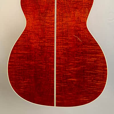 Santa Cruz OM Cutaway Adirondack Spruce & Flamed Mahogany | Reverb