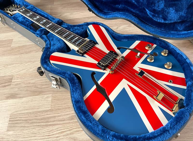 TPP Ltd. Edition Noel Gallagher "Union Jack" Epiphone | Reverb