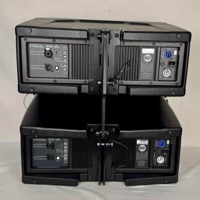 RCF HDL 10-A Active Line Array Speaker 2x Open Box Safe | Reverb