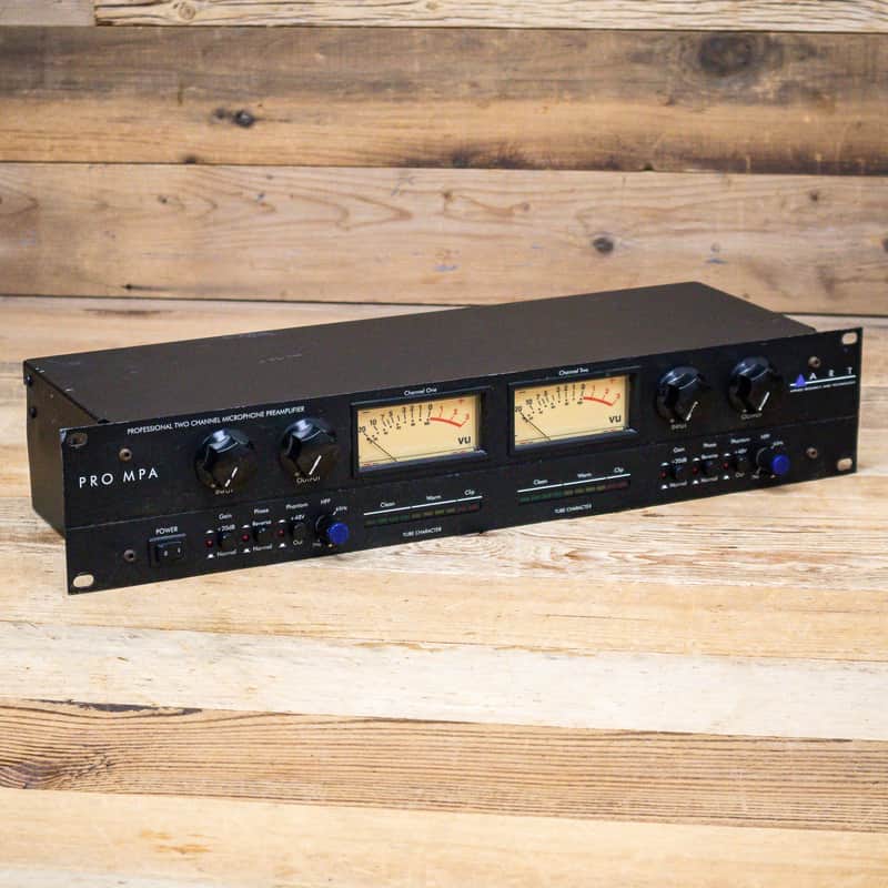 ART Pro MPA Two Channel Mic Preamp PROMPA 2-Channel Stereo | Reverb
