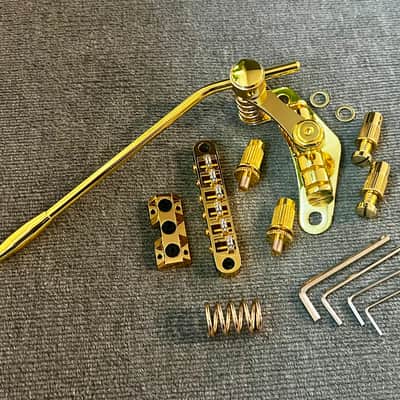 Guyker Tune-O-Matic Style Electric Guitar Bridge Stop Bar | Reverb