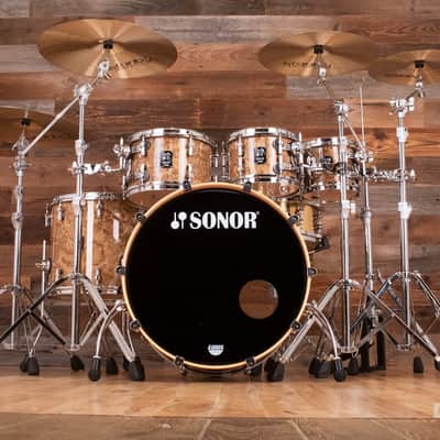 SONOR PROLITE 5 PIECE DRUM KIT, VINTAGE MAPLE SHELL, | Reverb Sweden