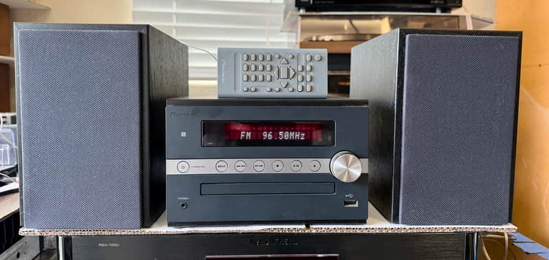 Pioneer X-CM56 CD Bluetooth Micro Stereo System w/ Speakers & | Reverb
