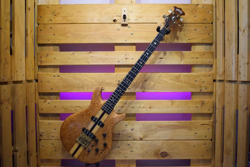 Moonstone Eclipse Deluxe 1981 - Natural Premium E-Bass USA 1 | Reverb
