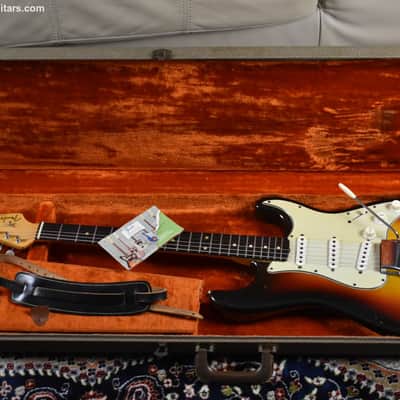 Fender Stratocaster 1963 3-tone Sunburst | Reverb Canada