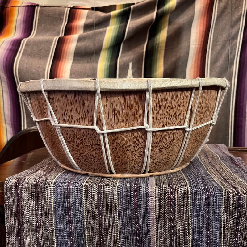 Handmade Hand Drum - Wood | Reverb