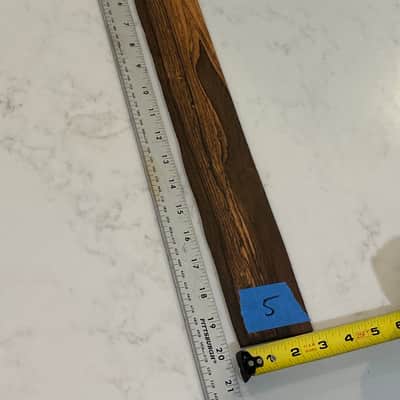 Exhibition Grade Brazilian Rosewood Fingerboard Blank 1800s - | Reverb