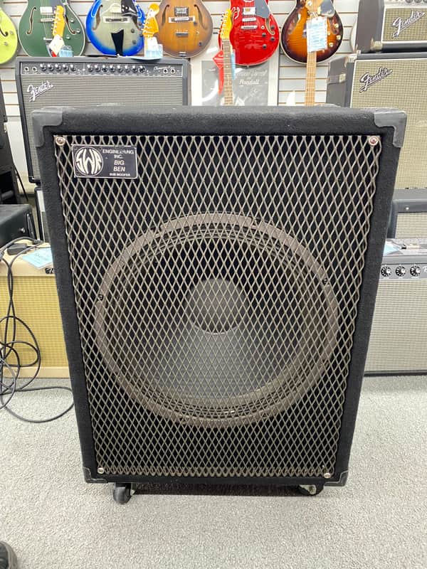 SWR Big Ben 1x18 Bass Cabinet 8 Ohm 1990's | Reverb