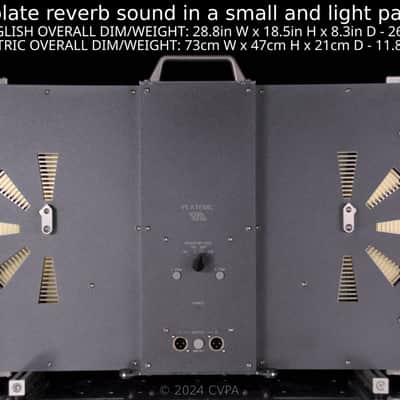 CVPA PlateMic - Compact Analog Stereo Plate Reverb - Class-A | Reverb