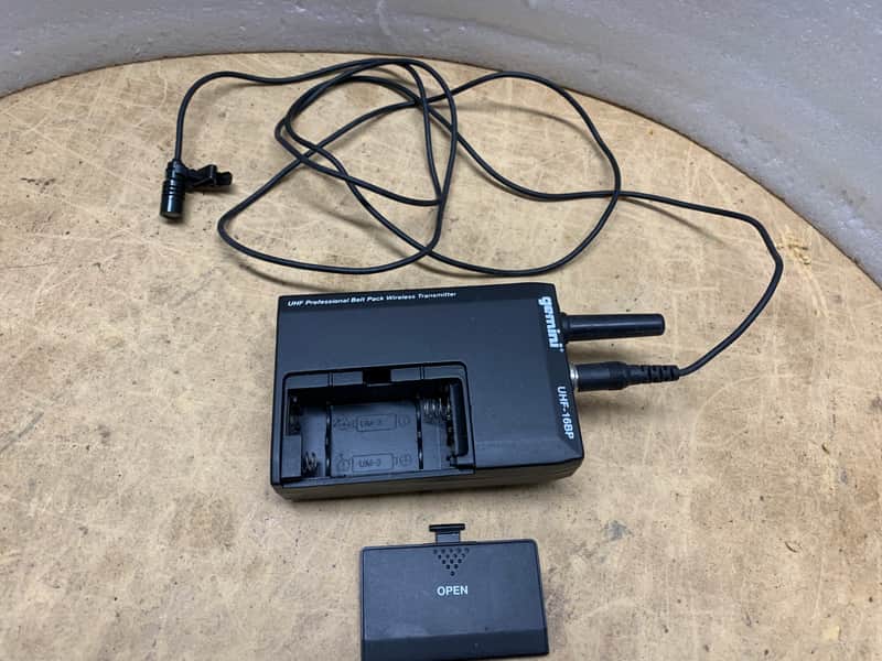 GEMINI UHF-16BP BELT PACK TRANSMITTER/ ONLY FOR USE W/ UHF | Reverb