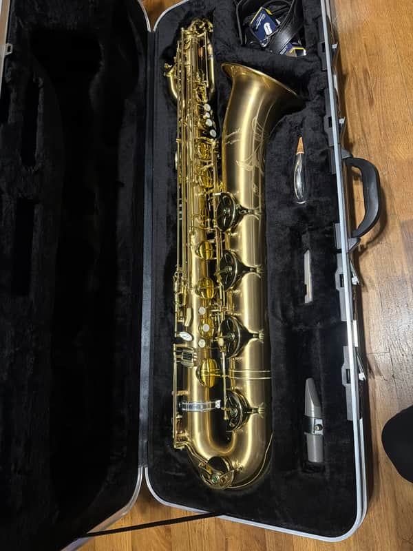 P. Mauriat Le Bravo 200 Baritone Saxophone - Glossy Gold | Reverb