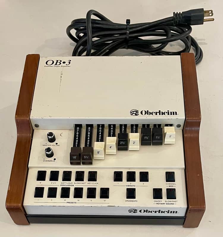 Oberheim OB3 Drawbar Organ Expander | Reverb