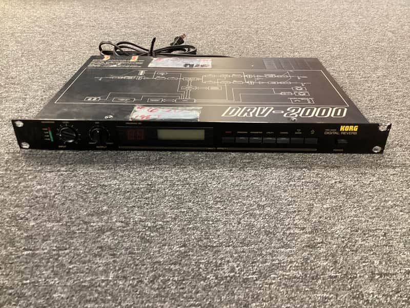 Korg DRV-1000 Rack Mounted Reverb Unit | Reverb