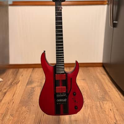 Schecter Banshee 2021 - Satin red with GT racing stripes | Reverb