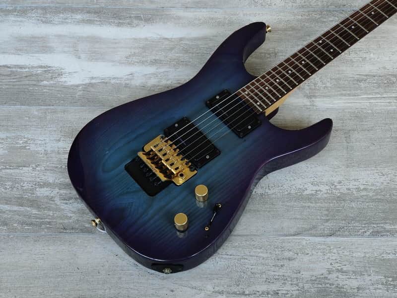 1993 Fernandes Japan FR-75 Superstrat w/Active Pickups | Reverb