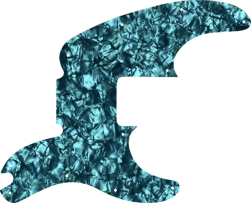 WD Custom Pickguard For Fender Telecaster Bass #28AQ Aqua | Reverb