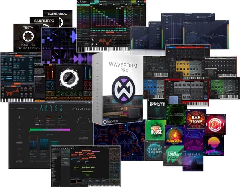 tracktion Waveform Pro 13 DAW Upgrade - Professional Music | Reverb