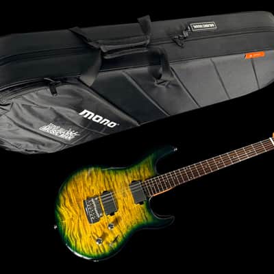 2023 Ernie Ball Music Man Luke IV Quilt Top w Roasted Flamed | Reverb