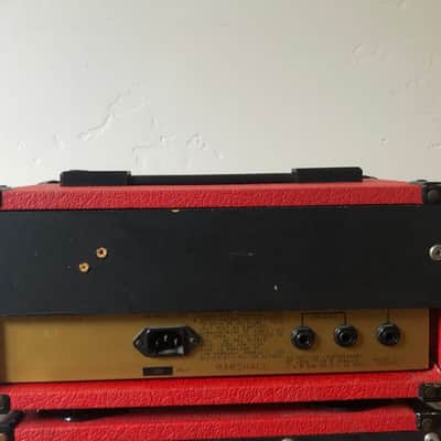 Marshall Lead 12 Micro Stack 1980s Red | Reverb