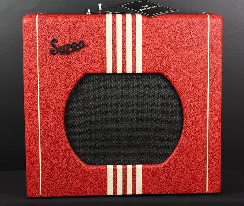 Supro Delta King 12 Limited Edition Red Combo Demo | Reverb